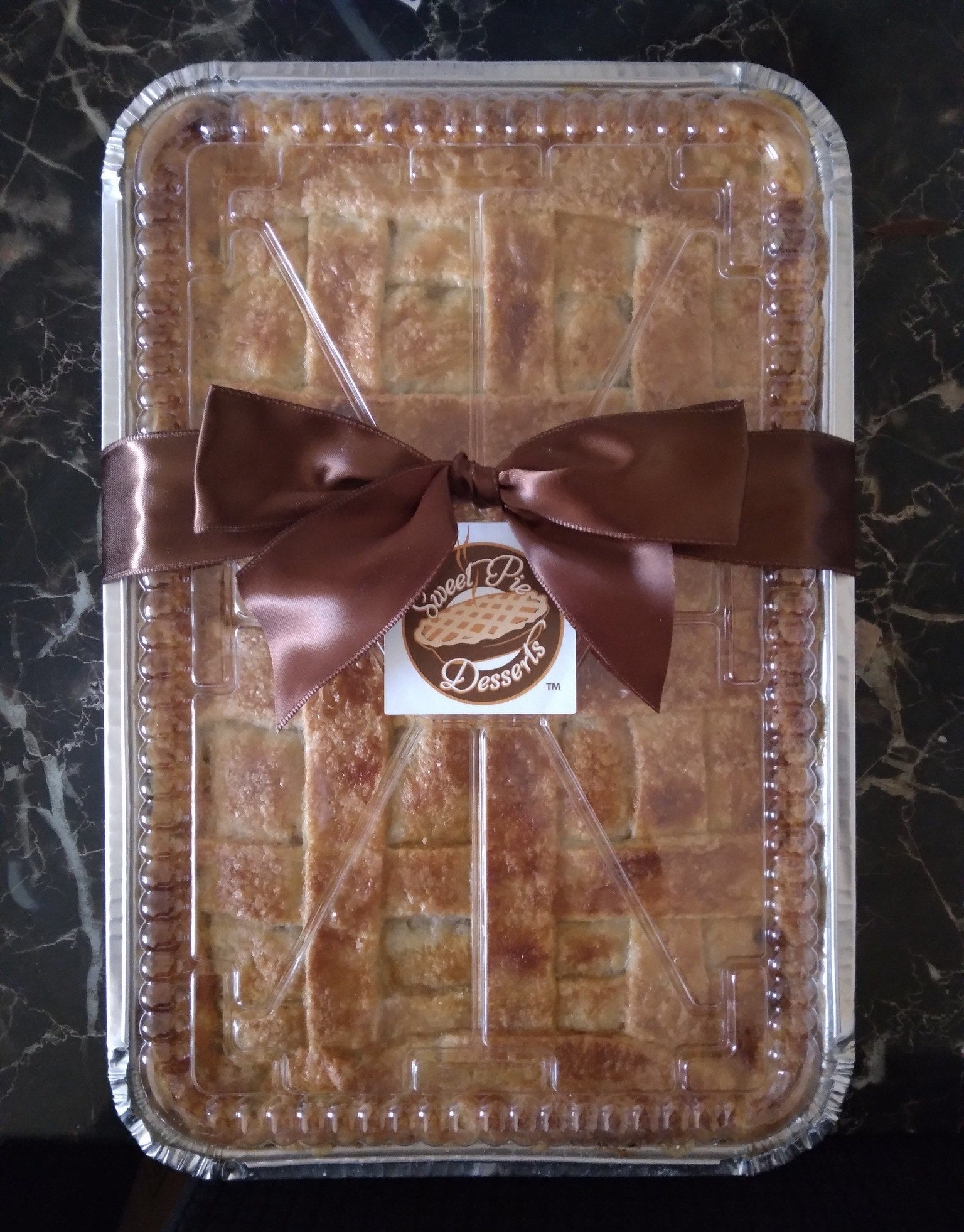 Family Pie Original Southern Peach Cobbler | Sweet Pie Desserts